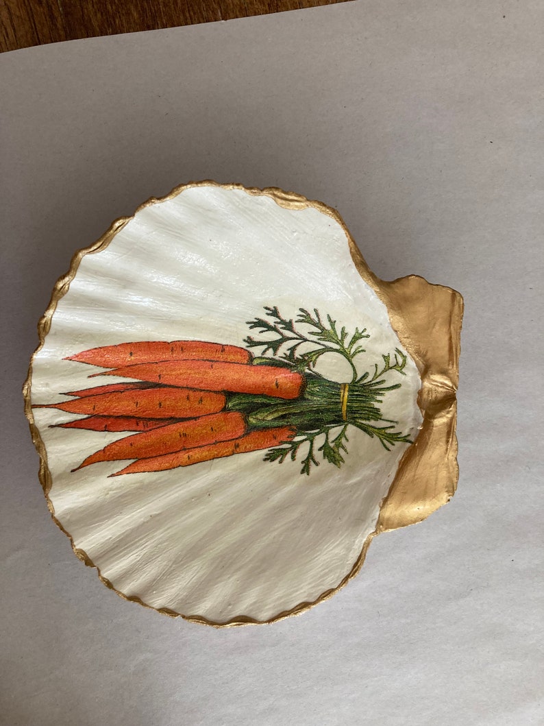 Decoupage Clam Shells - Etsy