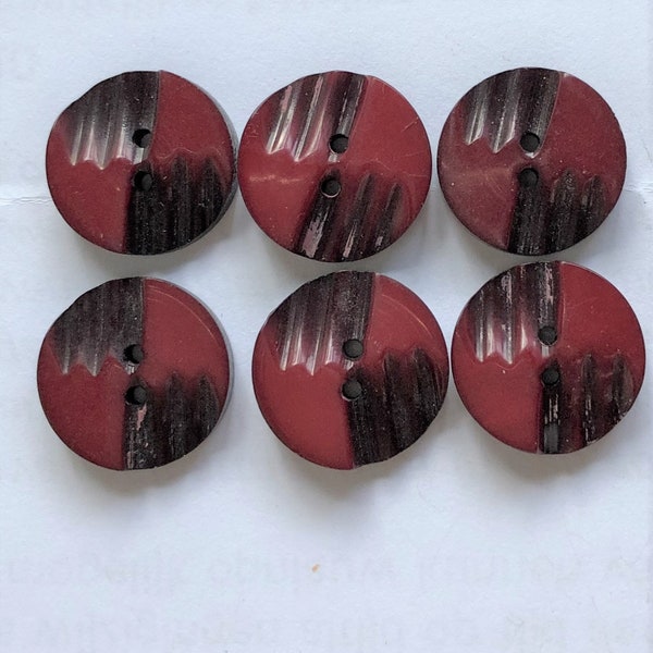 Two Tone Buttons - Etsy