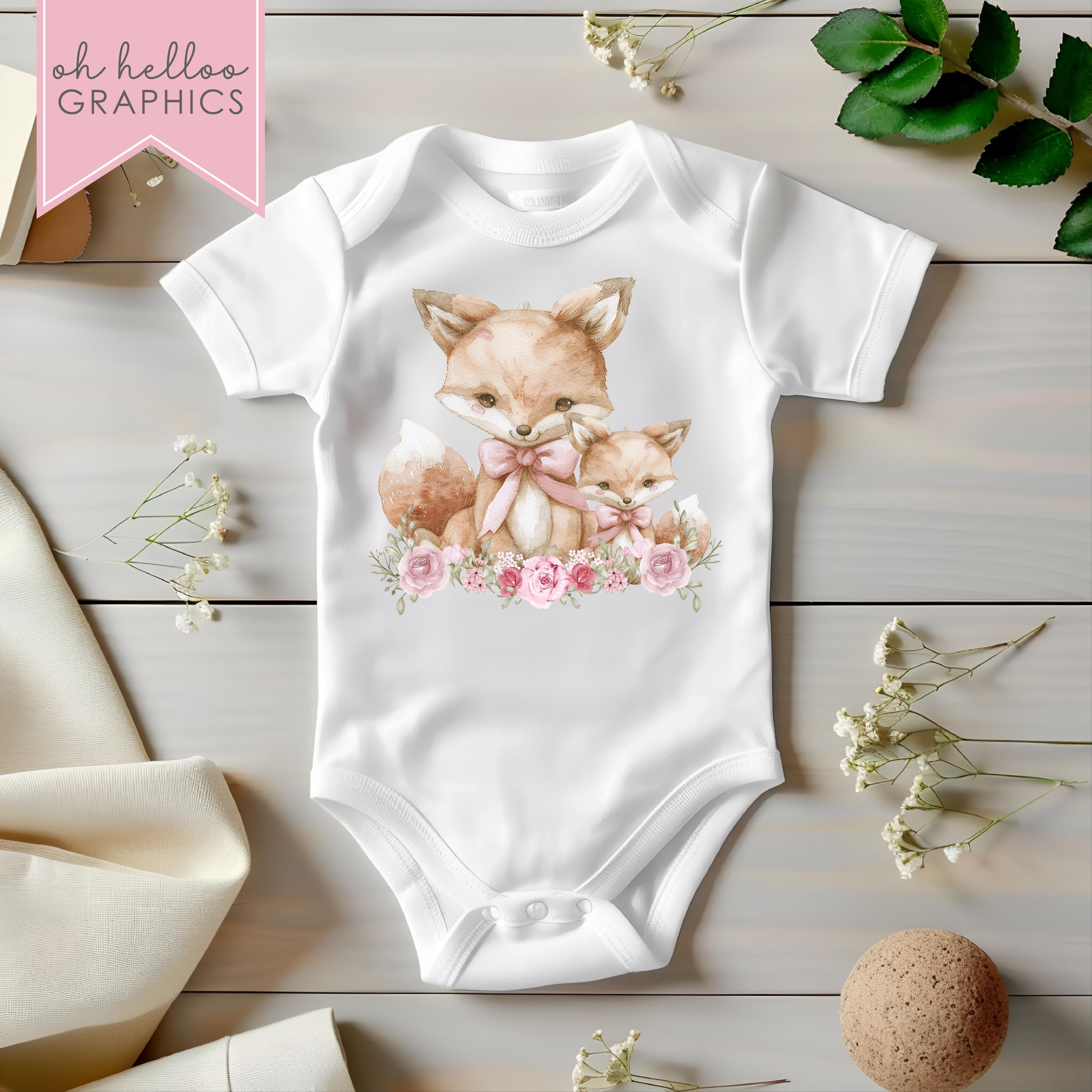 Fox Cub PNG Clipart Safari Animal Baby Announcement Gender Reveal It's ...