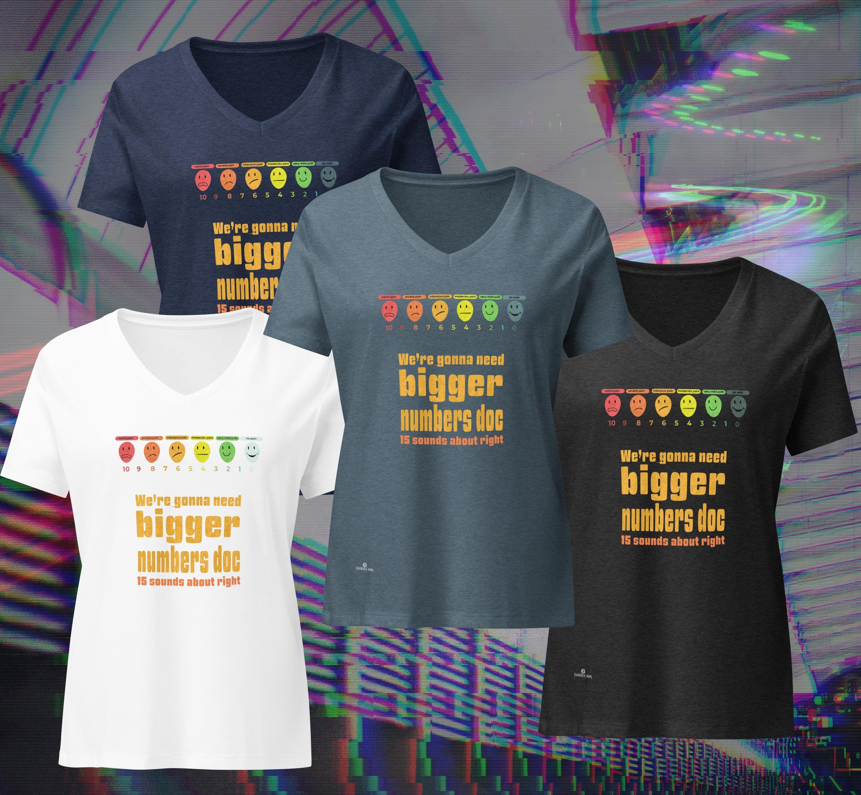 Funny Pain Scale Chart Tee, Funny Long Covid Gift, Sarcastic Chronic ...