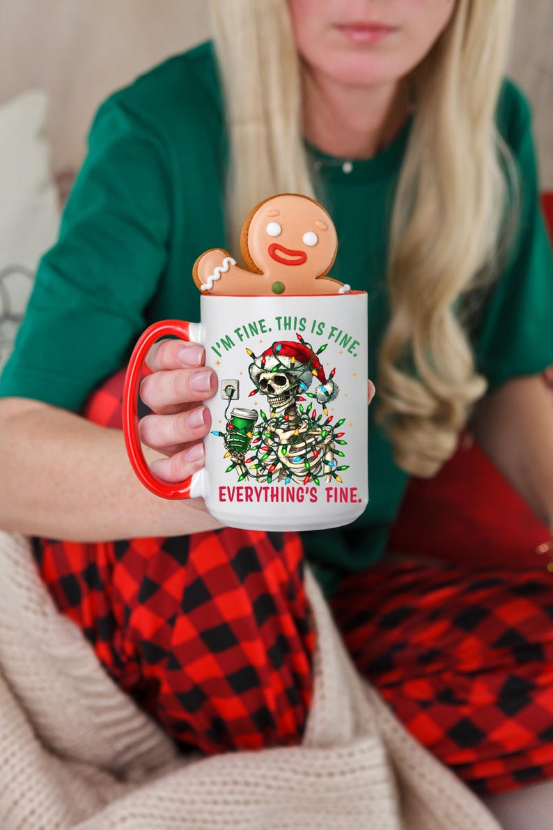 Funny Christmas Mug, Personalized Christmas Mugs, Custom Alphabet ...