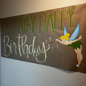Fairy Birthday Banner - Etsy