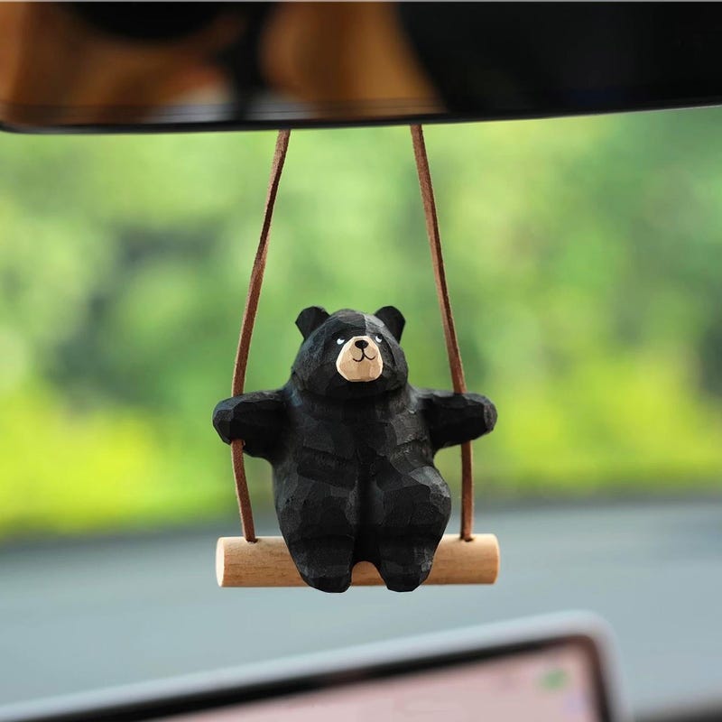 Hand Carved Basswood Bear - Etsy