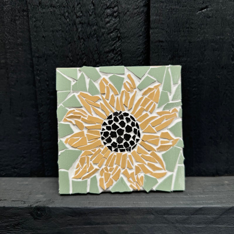 Mosaic Coaster - Etsy