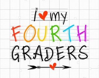 I Love My Teacher - Etsy