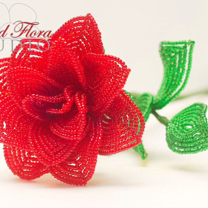 Beaded Rose Pattern - Etsy