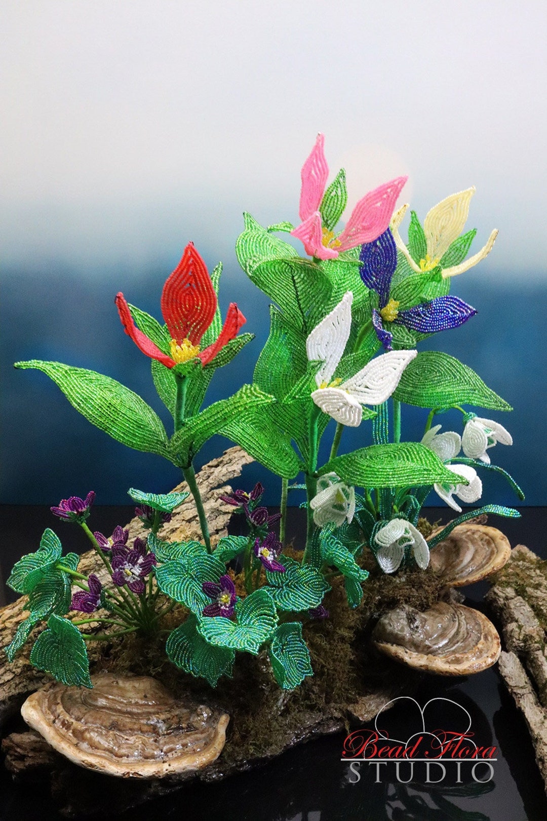 PDF - French Beaded Trillium Pattern - Etsy