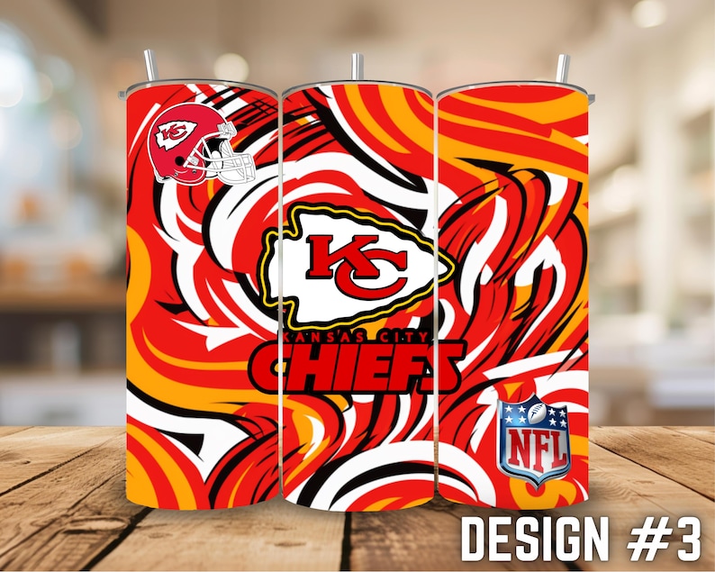 Exclusive Kansas City Chiefs 20oz Tumblers – 18 Unique Designs! - Etsy
