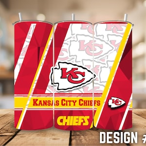 Exclusive Kansas City Chiefs 20oz Tumblers – 18 Unique Designs! - Etsy