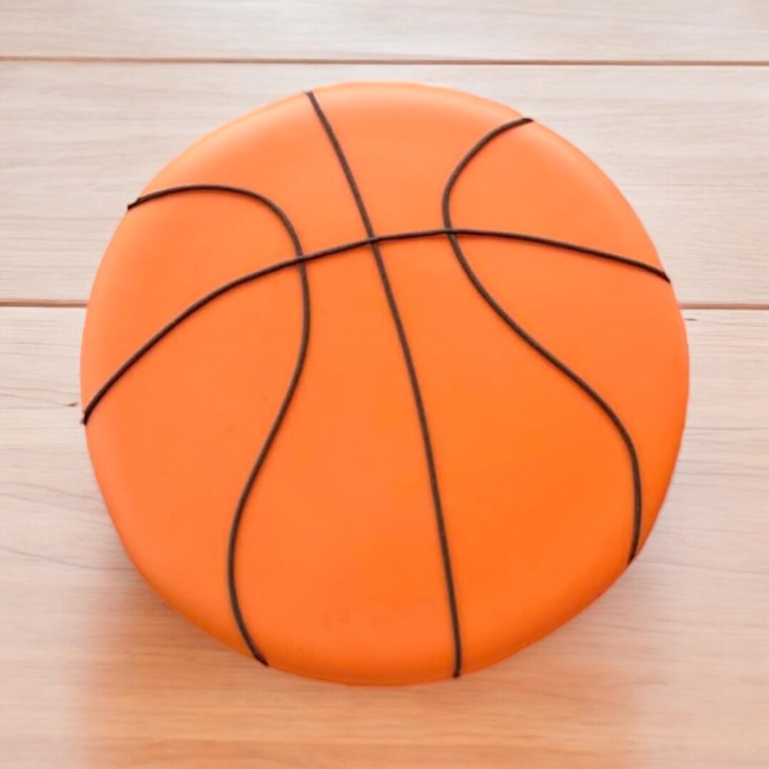Basketball Royal Icing Sugar Cookies (printed Design) - Etsy