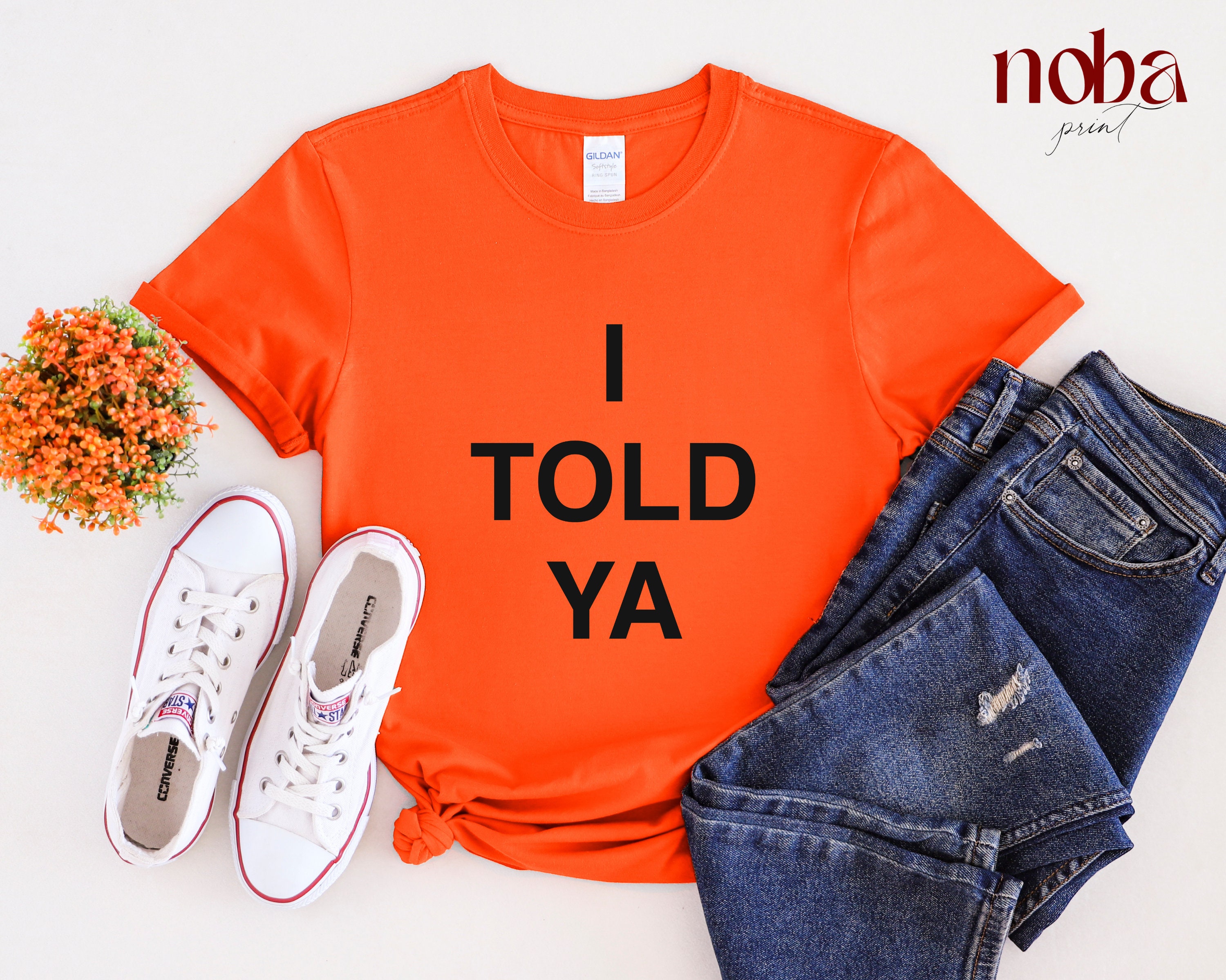 I Told Ya Shirt ,as Worn by Zendaya and JFK Jr ,challengers Tee Movie ...