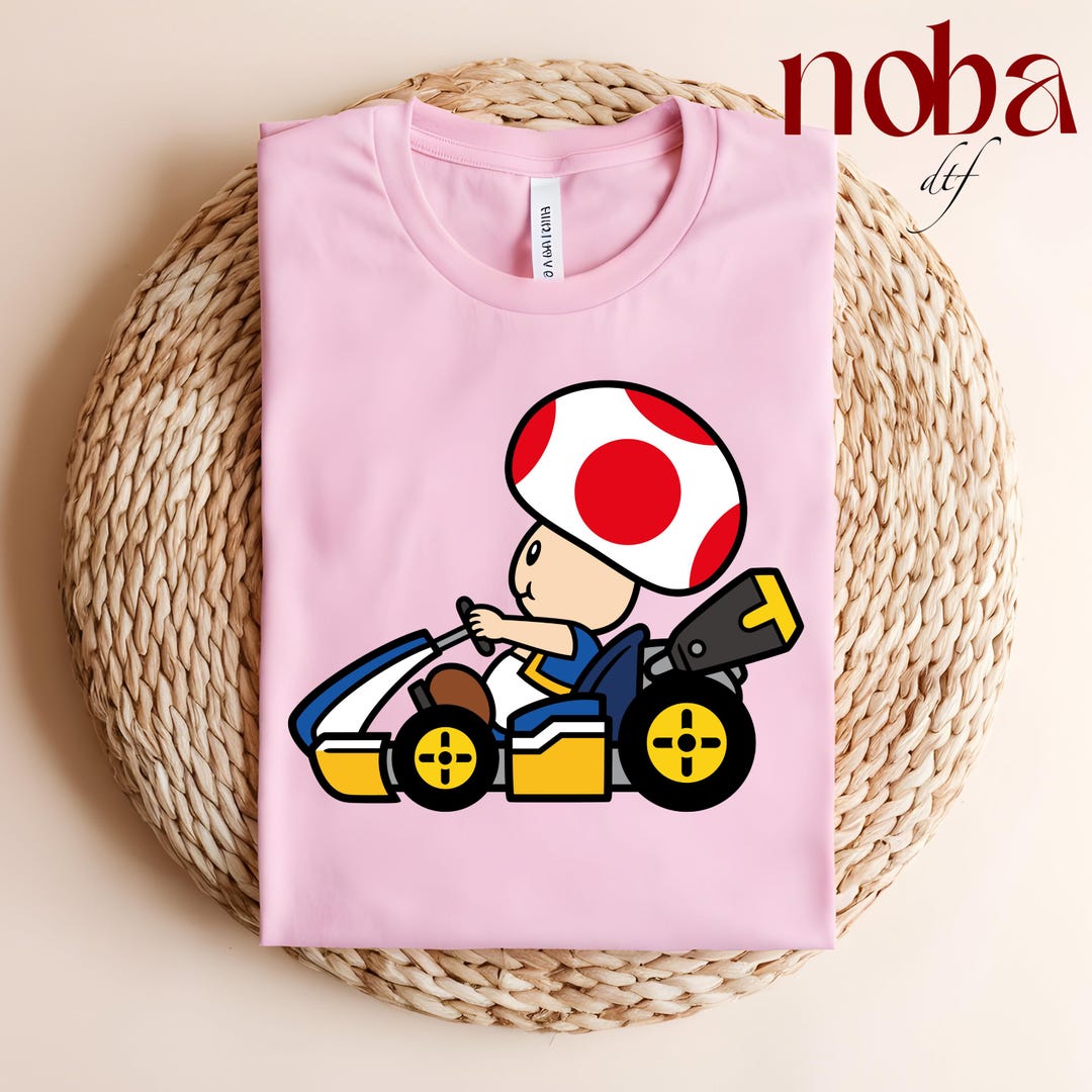 Super Mario Kart Shirt, Super Mario Character Shirt, Toad Family Shirt ...