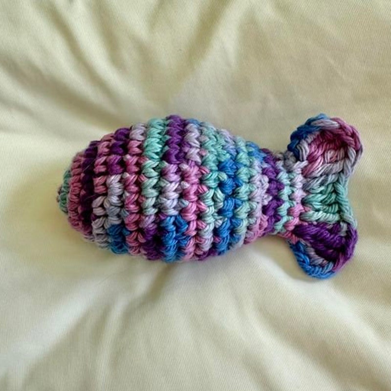 Catnip Fish Toy - Etsy
