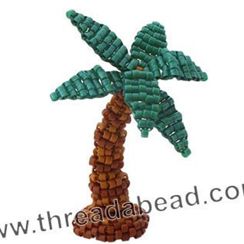 Bead Pattern: Christmas Nativity Part 3 Palm Tree | Etsy