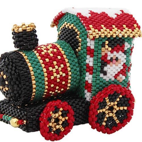 Bead Pattern: Christmas Train Ornament Pattern Part 6 the | Etsy