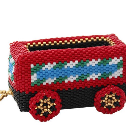 Bead Pattern: Christmas Train Ornament Pattern Part 4 the - Etsy