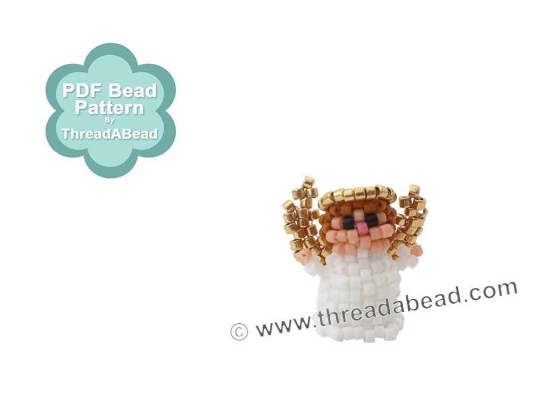 Bead Pattern: Christmas Nativity - Part 4 - the Angel Gabriel - Etsy
