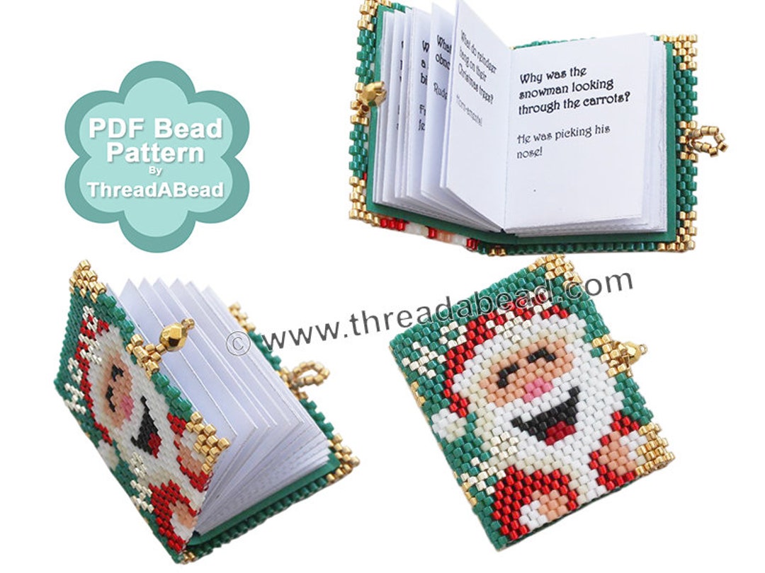 Bead Pattern: the Little Beaded Christmas Joke Book - Etsy