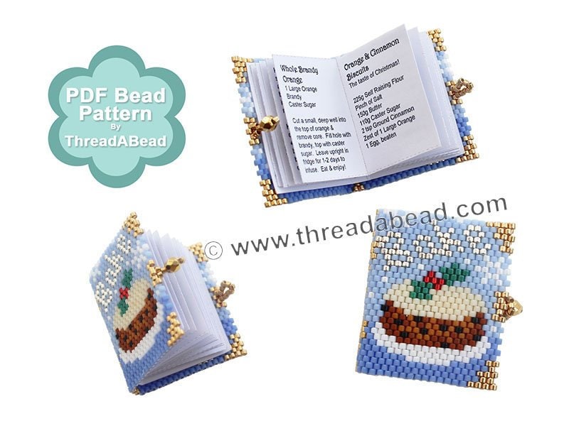 Bead Pattern: The Little Beaded Book of Christmas Baking | Etsy
