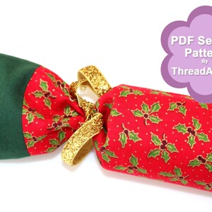 Sewing Pattern: How to Make a Reuseable Christmas Cracker - Etsy Canada