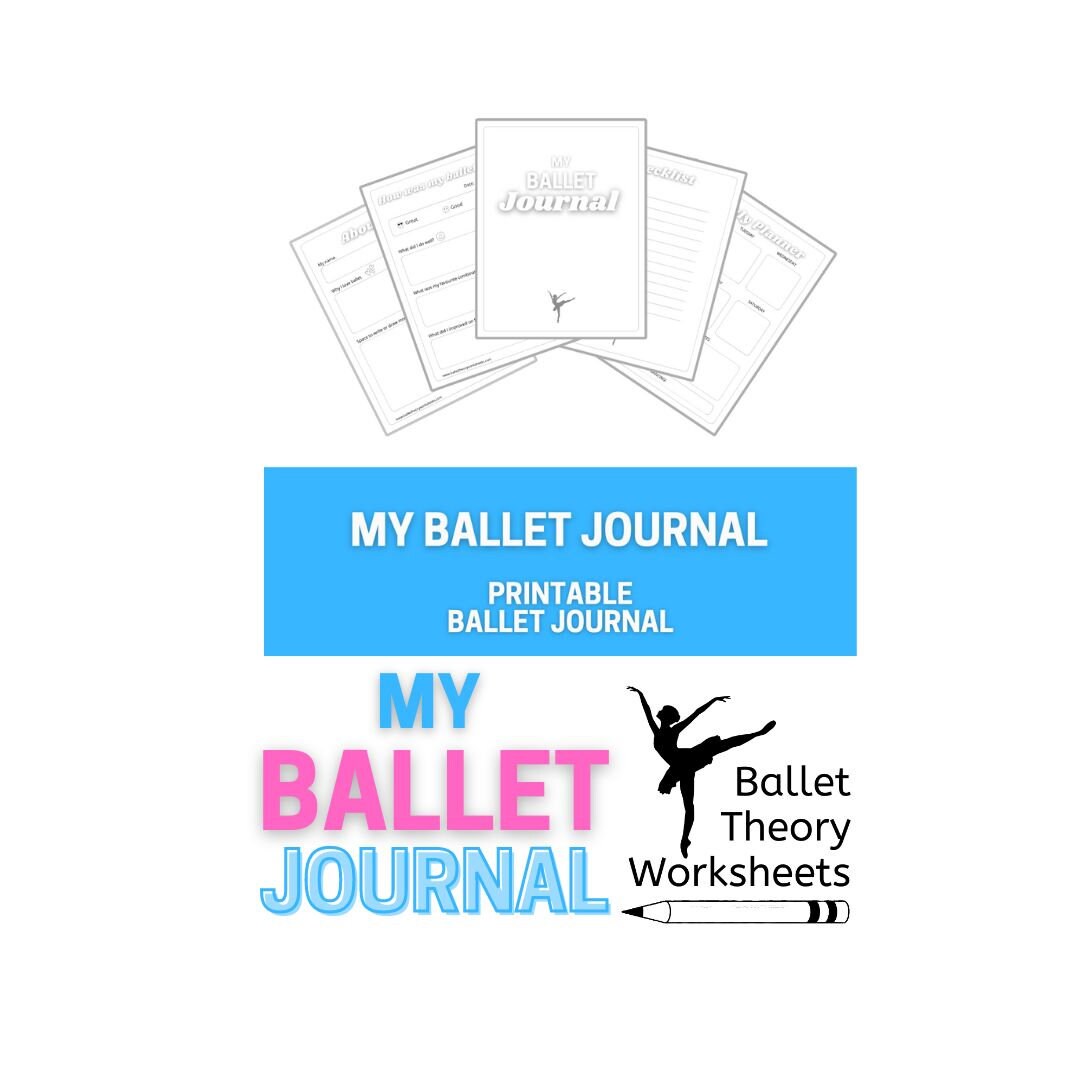 Learn Ballet Theory Through Puzzles and Games. Downloadable Printables ...