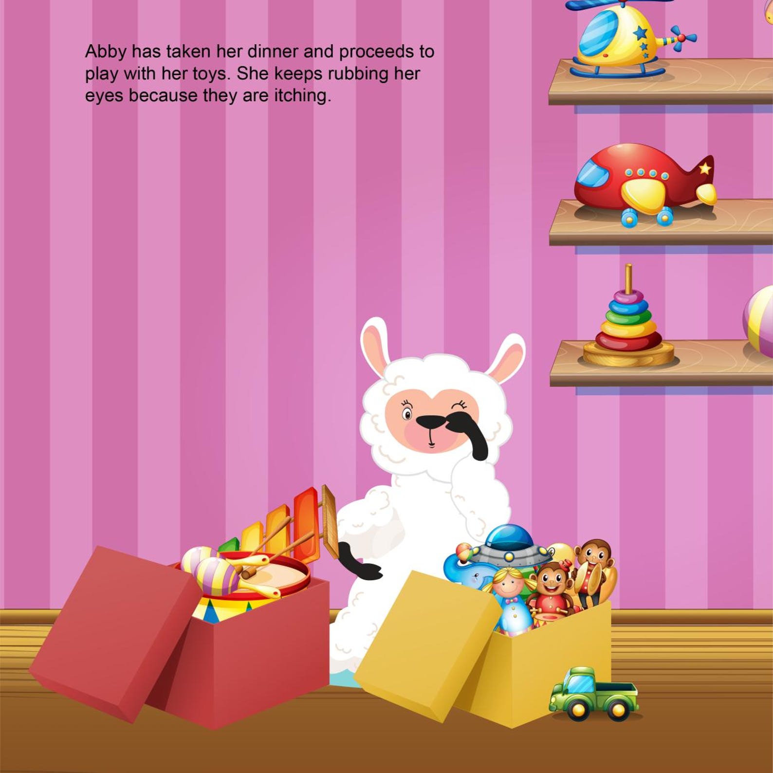 Ailing Abby Children's Book, Alpaca Story for Ages 3-7 (PDF) - Etsy