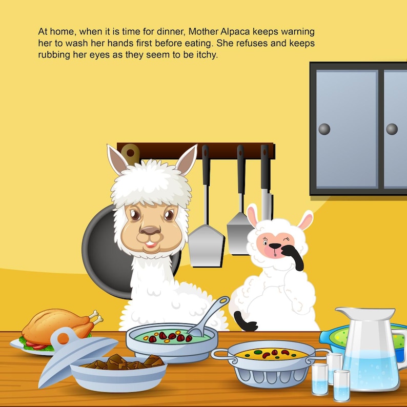 Ailing Abby Children's Book, Alpaca Story for Ages 3-7 (PDF) - Etsy
