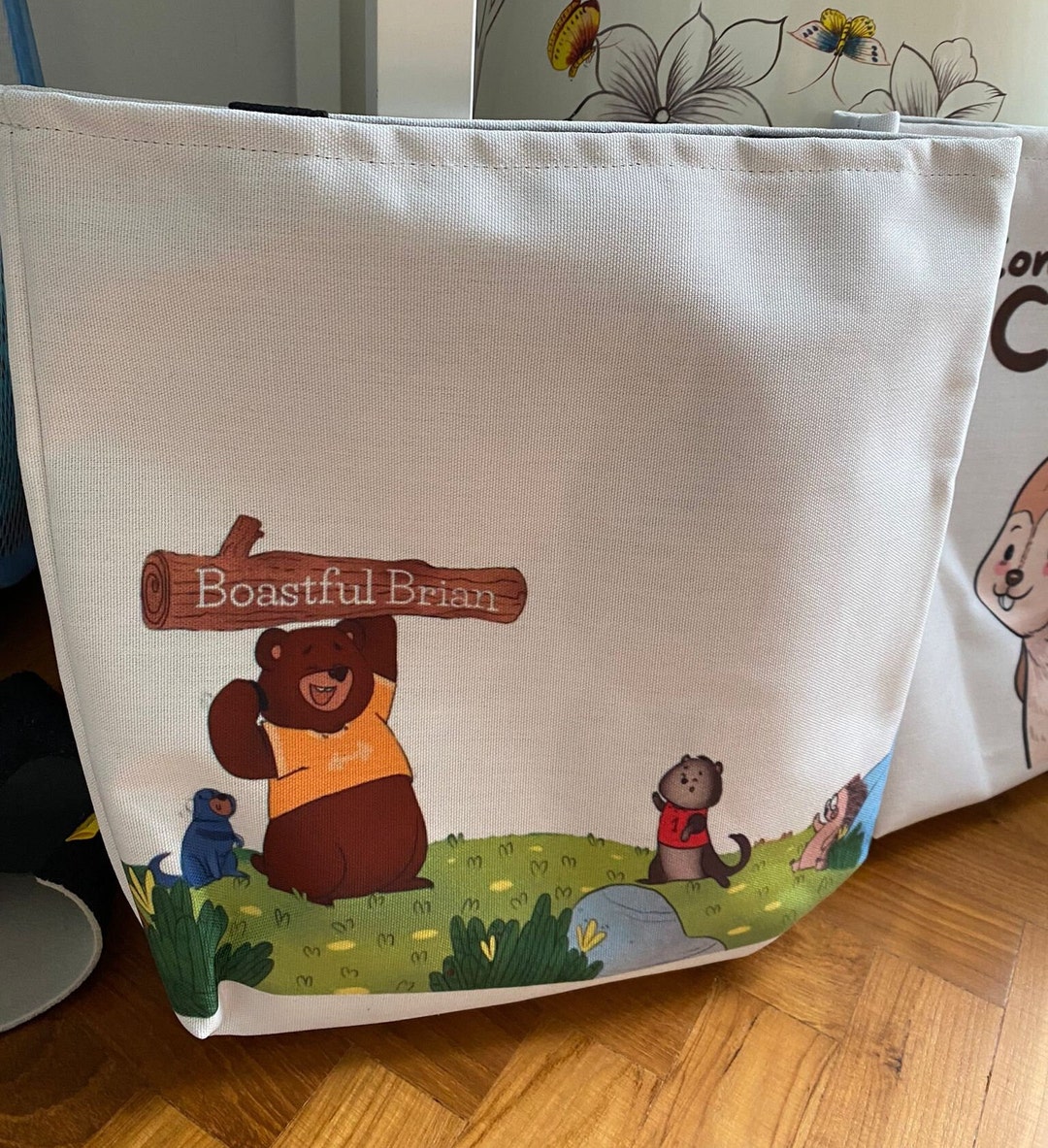 Boastful Brian - Tote Bag (AOP) - Etsy