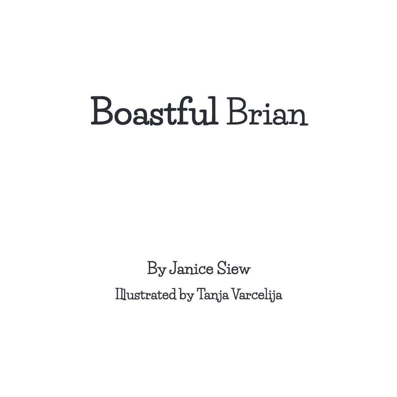 Children's Book, Boastful Brian: A Tale of Strength and Humility (an ...