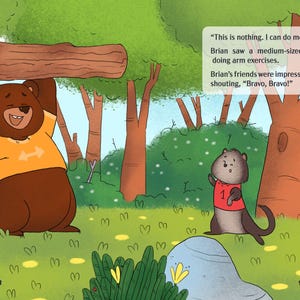 Children's Book, Boastful Brian: A Tale of Strength and Humility (an ...