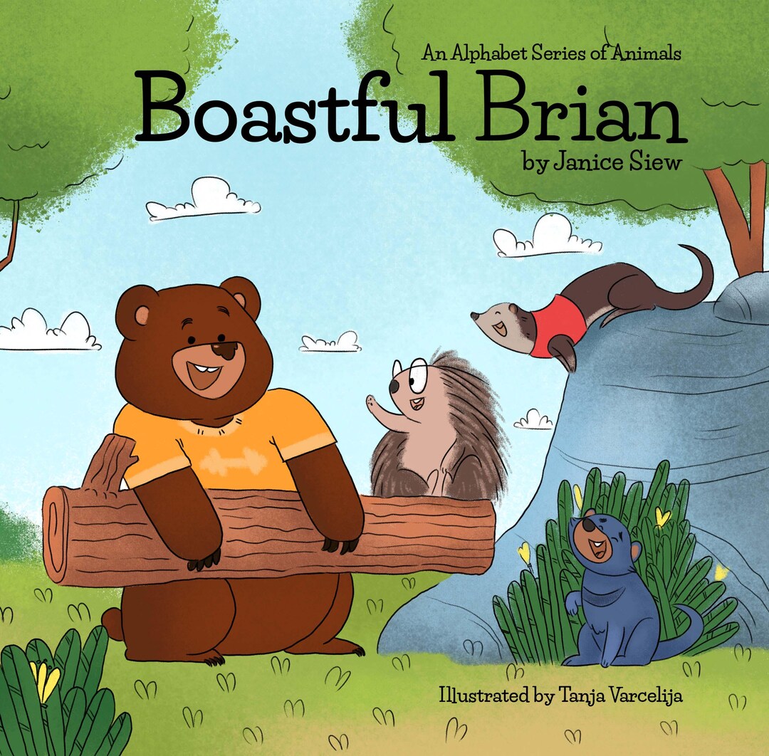 Children's Book, Boastful Brian: A Tale of Strength and Humility an ...