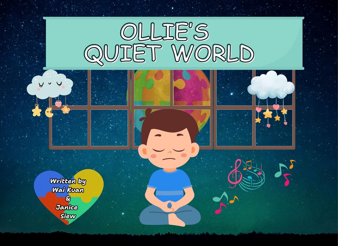 Ollie's Quiet World, A Picture Book for Kids About an Autistic Boy, an ...