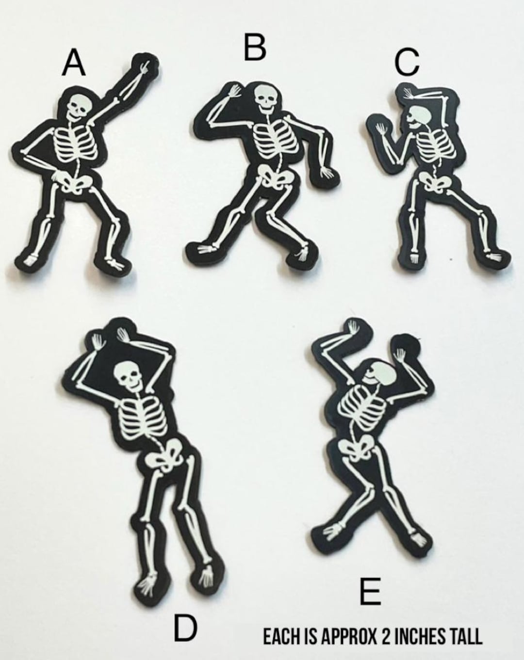 Dancing Skeleton Magnets - Etsy