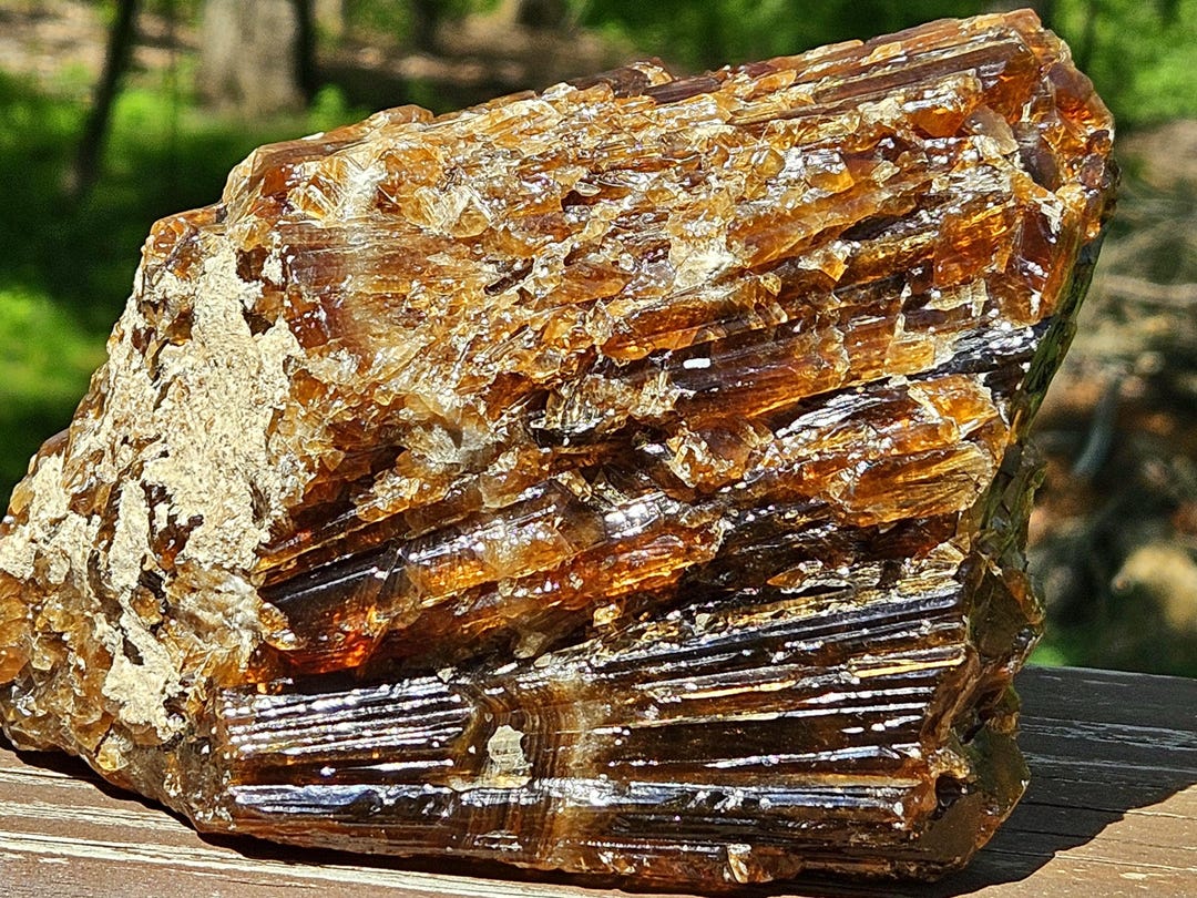Rare Large Chocolate Calcite Chunk - Etsy