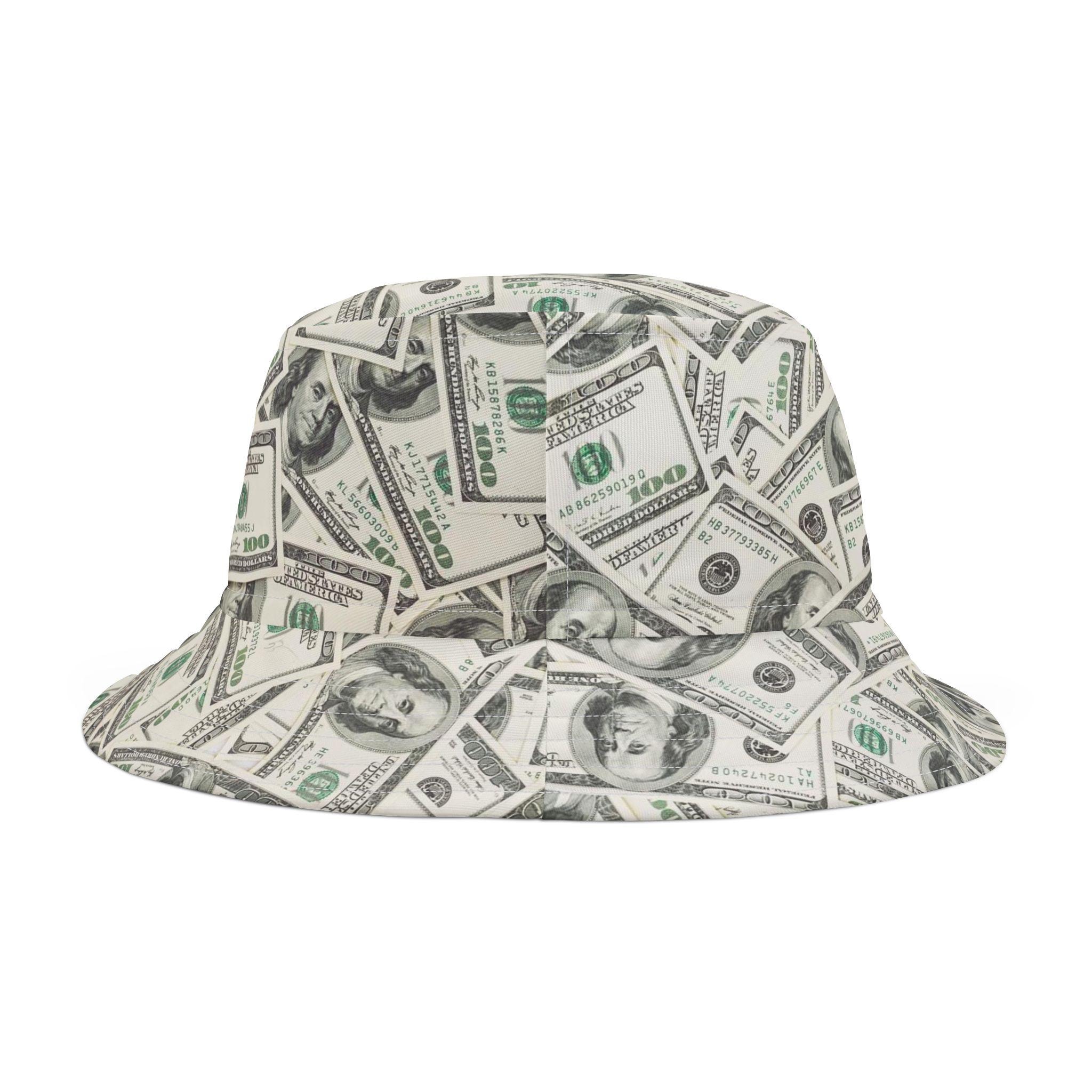 Money Bucket Hat, Moisture Wicking Hat, Bucket Hat, Bucket Hat Men ...