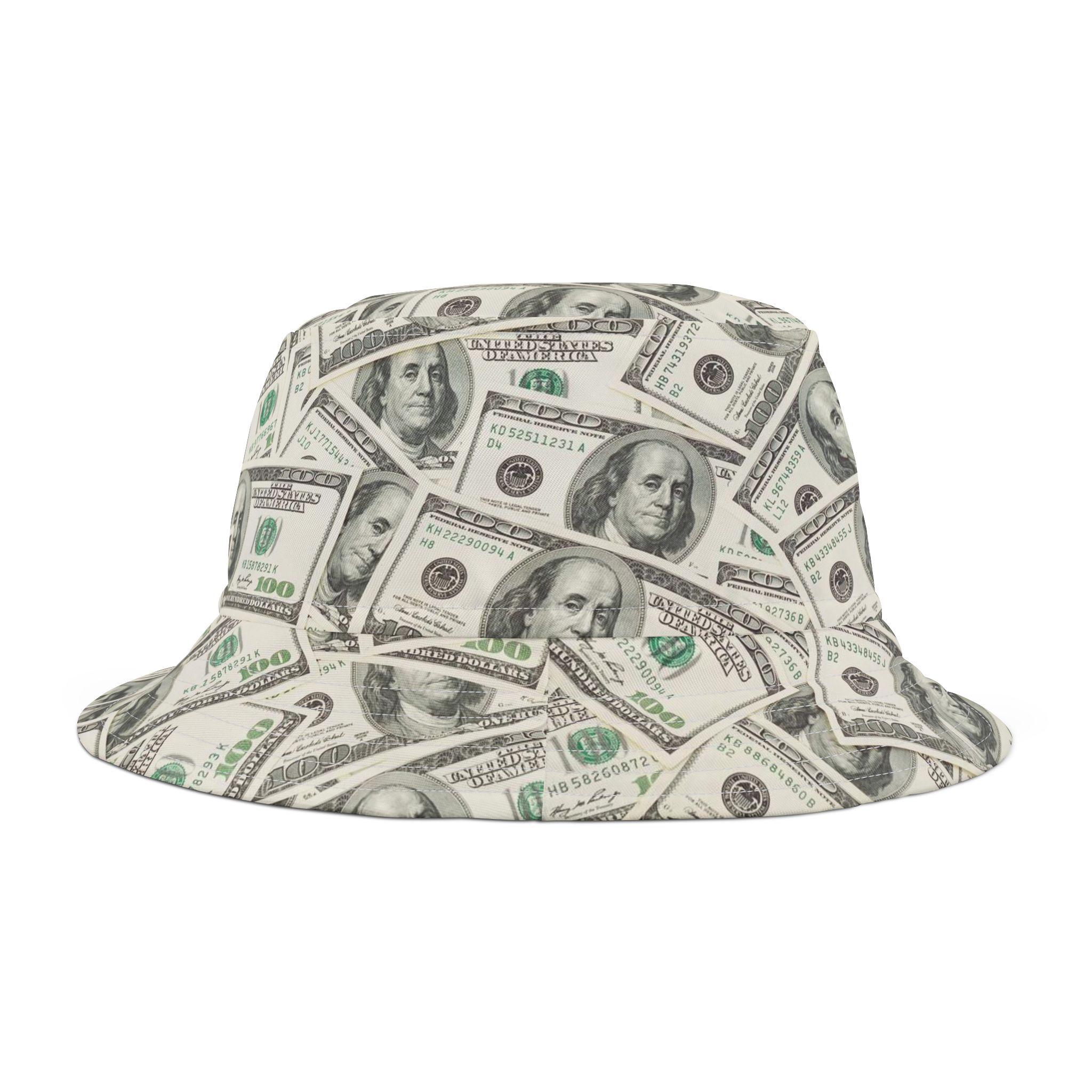 Money Bucket Hat, Moisture Wicking Hat, Bucket Hat, Bucket Hat Men ...