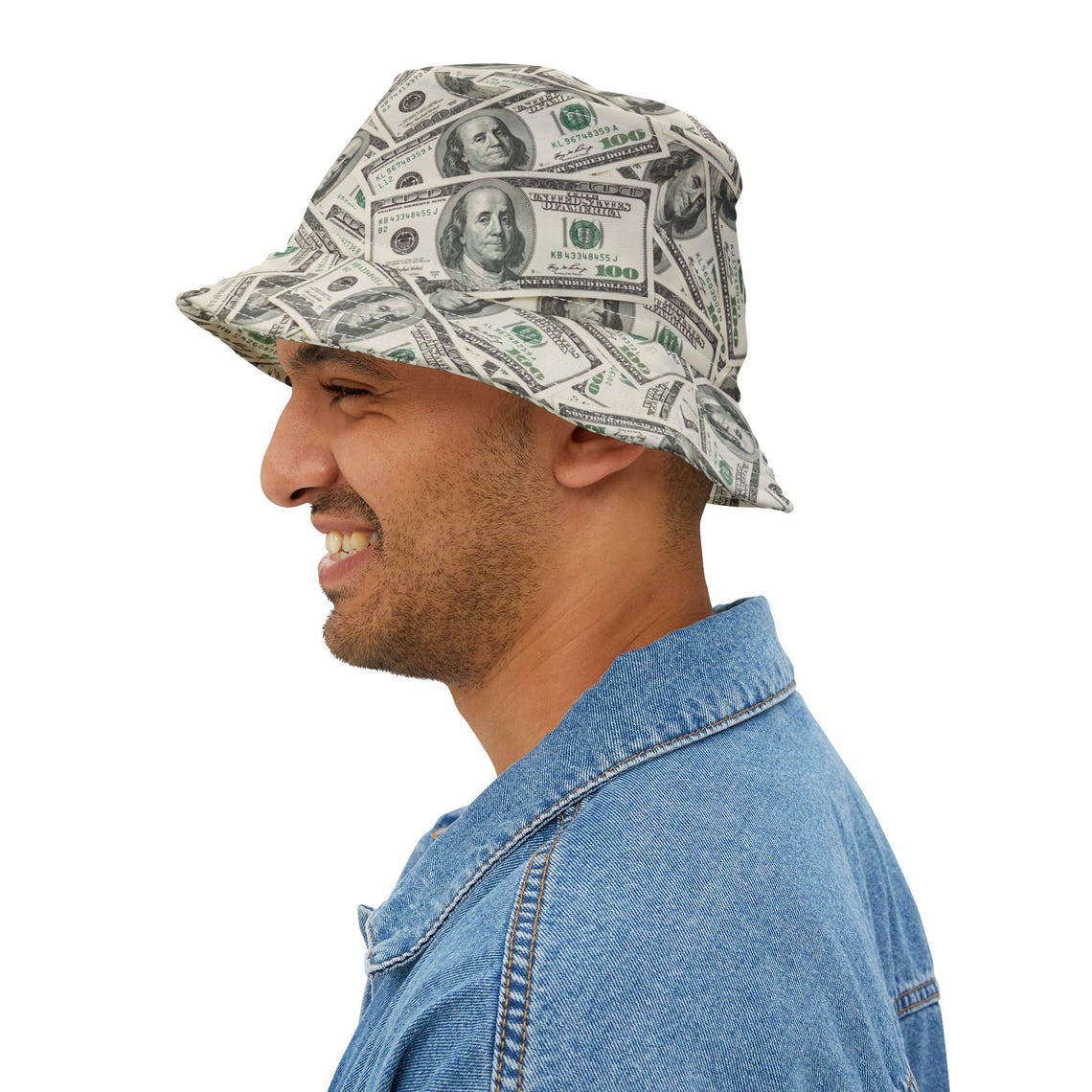 Money Bucket Hat, Moisture Wicking Hat, Bucket Hat, Bucket Hat Men ...