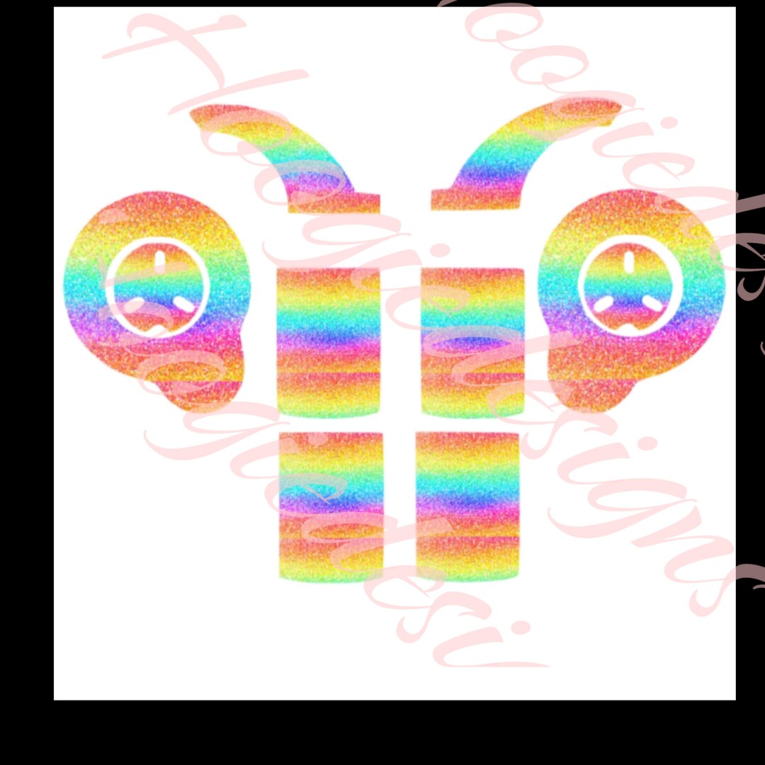 Glitter Rainbow N8 Cochlear Implant Skin - Etsy