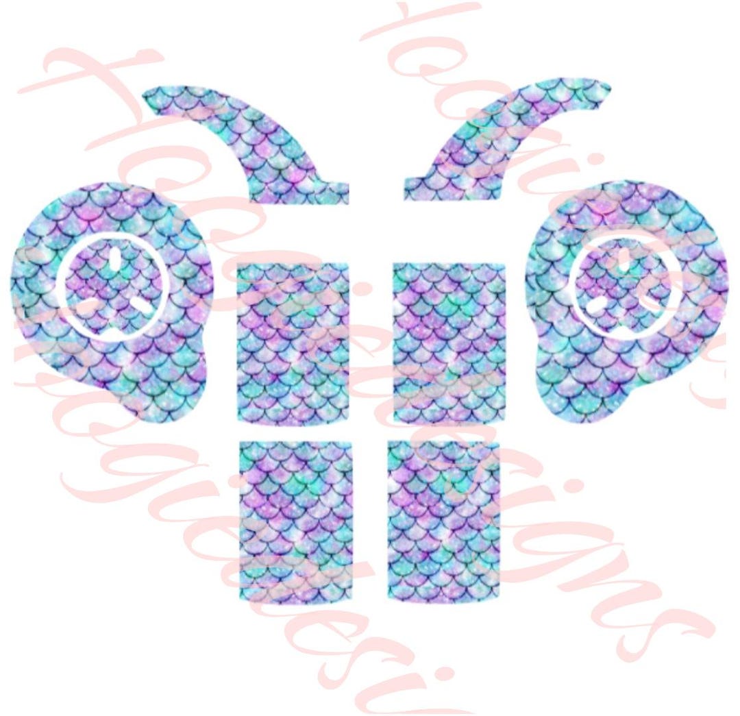 Mermaid N8/ N7/ Kansas 2 Cochlear Implant Skin Avaliable With Receiver ...