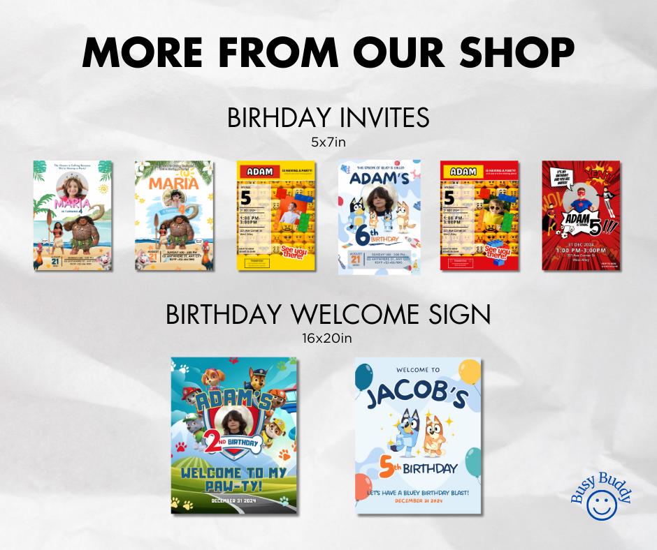Inside Emotions Birthday Invitation Editable Inside Outside 2 Digital ...