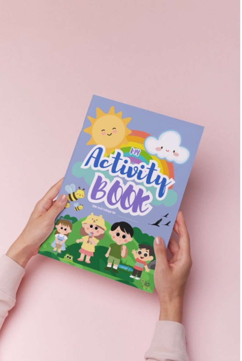 Printable Activity Book for Kids Digital Download Ready to Download ...