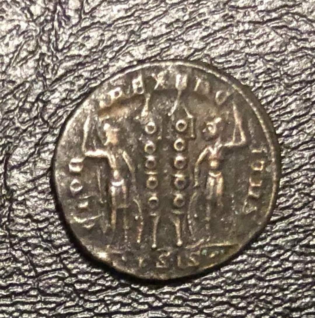 Genuine Roman Empire Antique Coin CONSTANTIUS II Centenionalis Ou ...