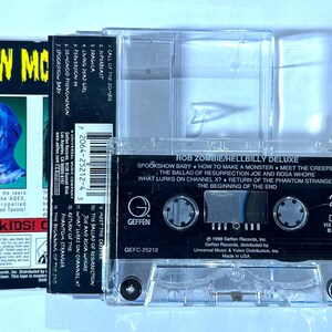Rob Zombie Hellbilly Deluxe (1998 Release) Cassette Tape. Excellent ...