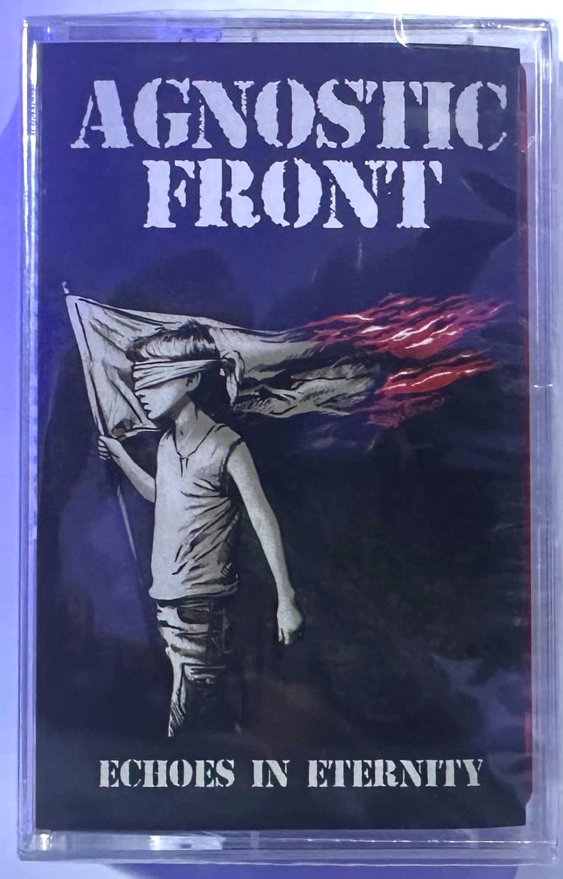Agnostic Front SEALED Echoes in Eternity ( 2025 Release) Cassette Tape ...