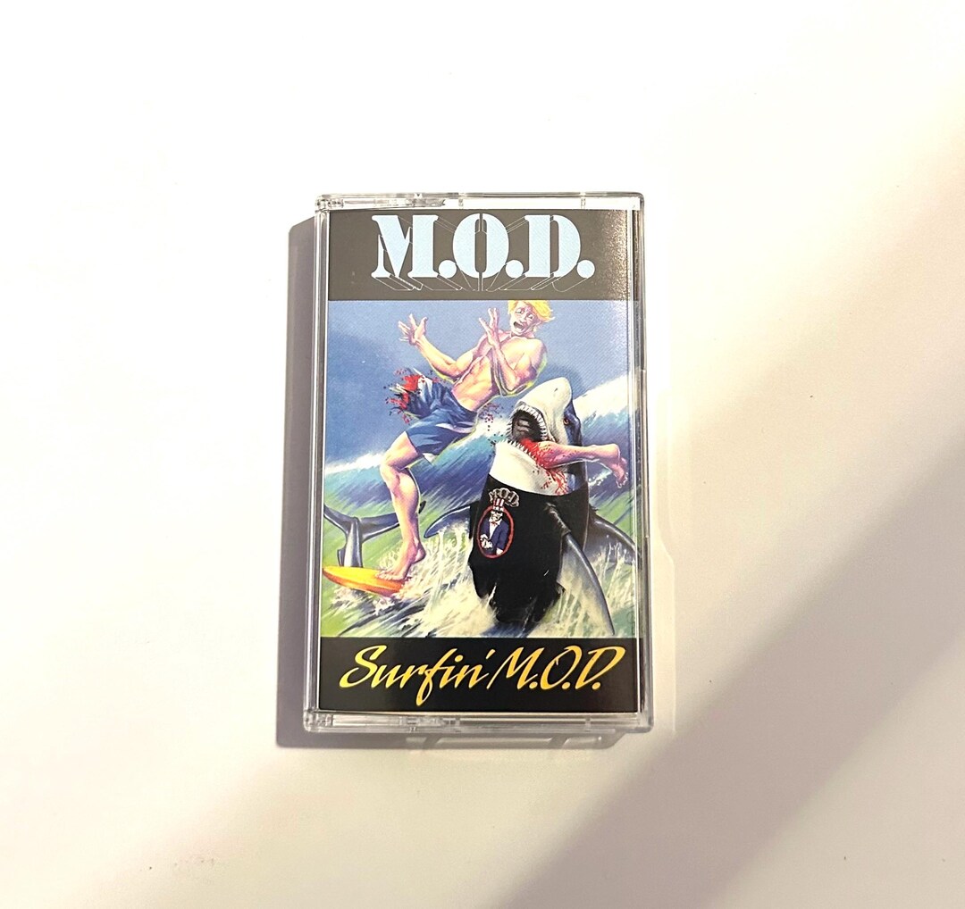 M.O.D. Surfin’ MOD (1988 Release) Cassette Tape. Awesome Condition ...