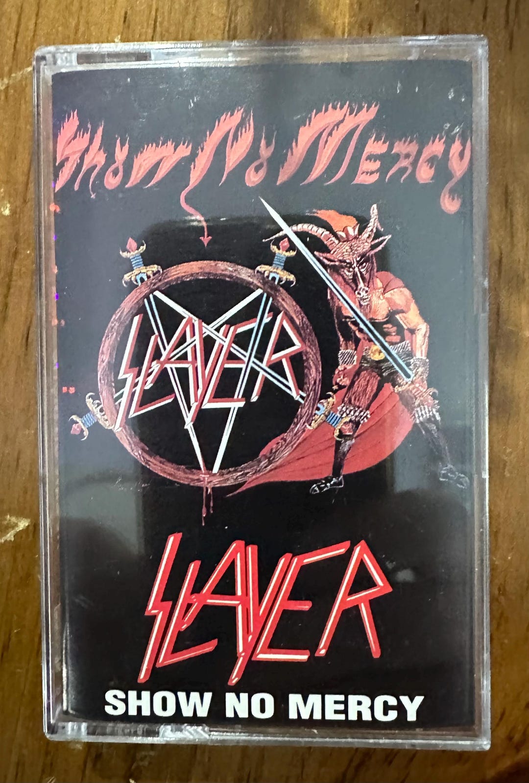 Slayer Show No Mercy 1983 Cassette Tape. Excellent Condition. Sounds ...