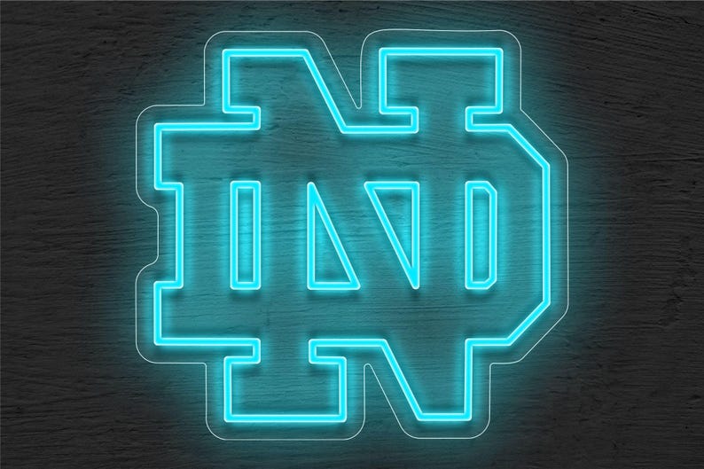 University of Notre Dame LED Neon Sign - Etsy