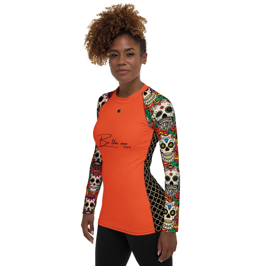 BOLD-RS1 Women's Rash Guard-different Look From All Dimensions Designed ...