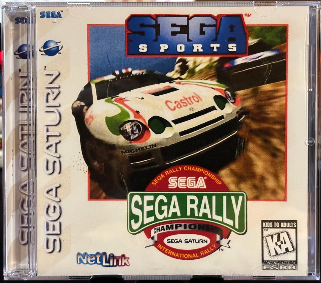 Sega Rally Championship Netlink Edition / Backup Game Disc With Options ...