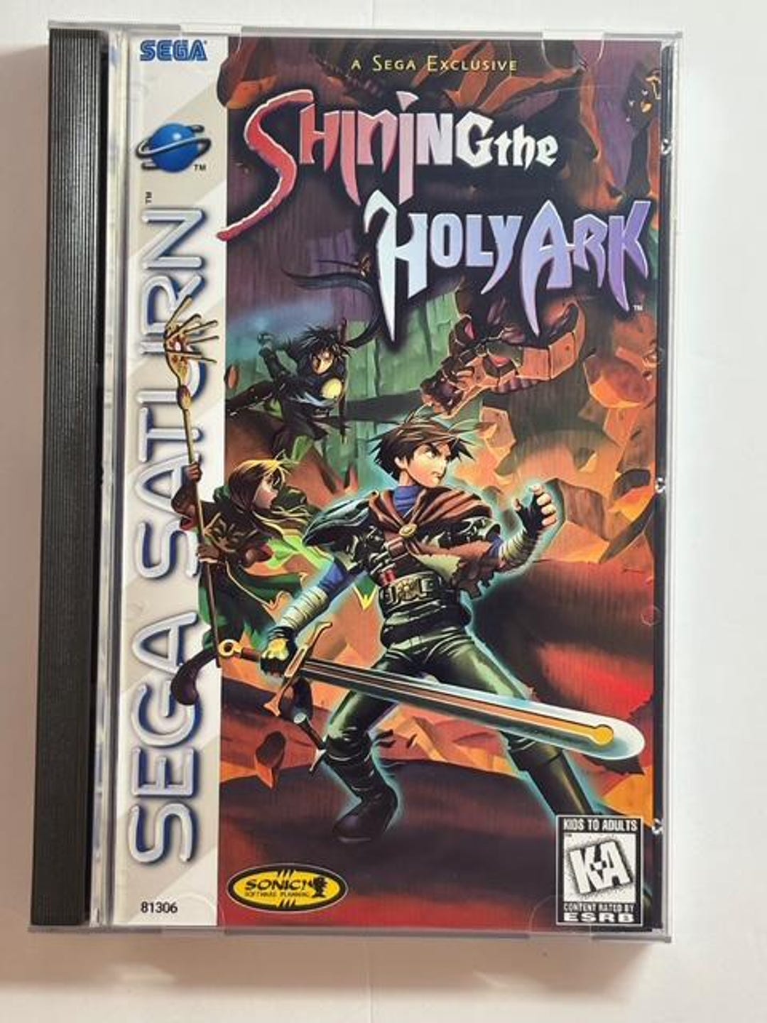 Shining the Holy Ark (sega Saturn)(options for Disc, Jewel Case, Long ...